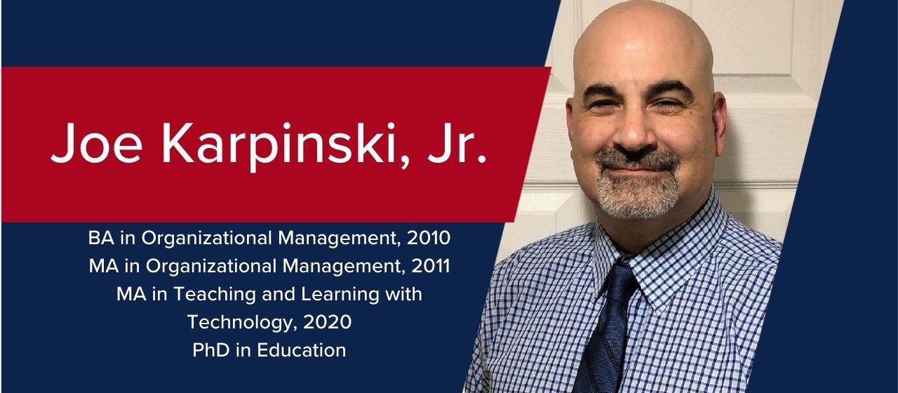 Joe Karpinski Jr Success Story | UAGC Servant Leadership